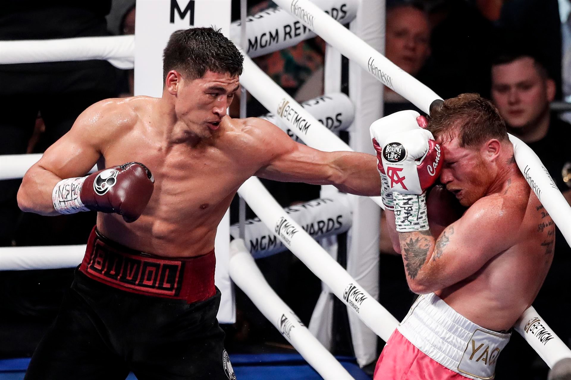 LA SORPRESA DEL AÑO: DMITRY BIVOL PUDO VENCER A CANELO
