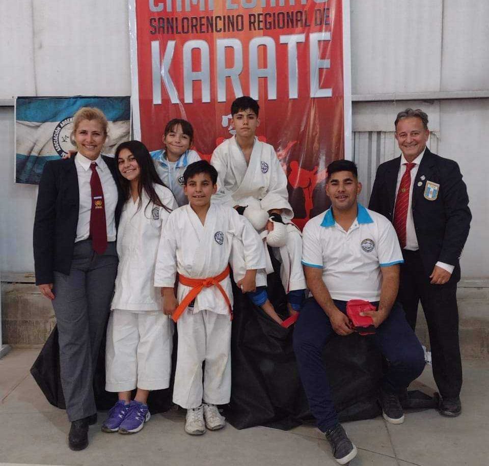 IMPORTANTE ACTUACIÓN DE KARATECAS NICOLEÑOS EN SAN LORENZO