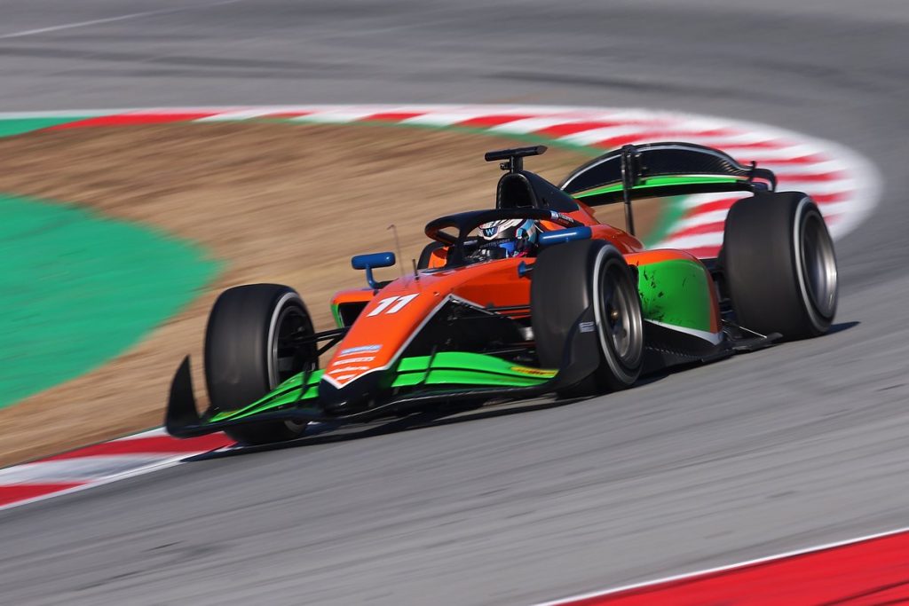 F2: Franco Colapinto arranca con las pruebas en Bahrein