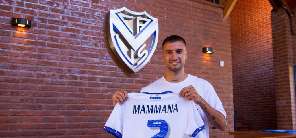Emanuel Mammana fue presentado en Vélez