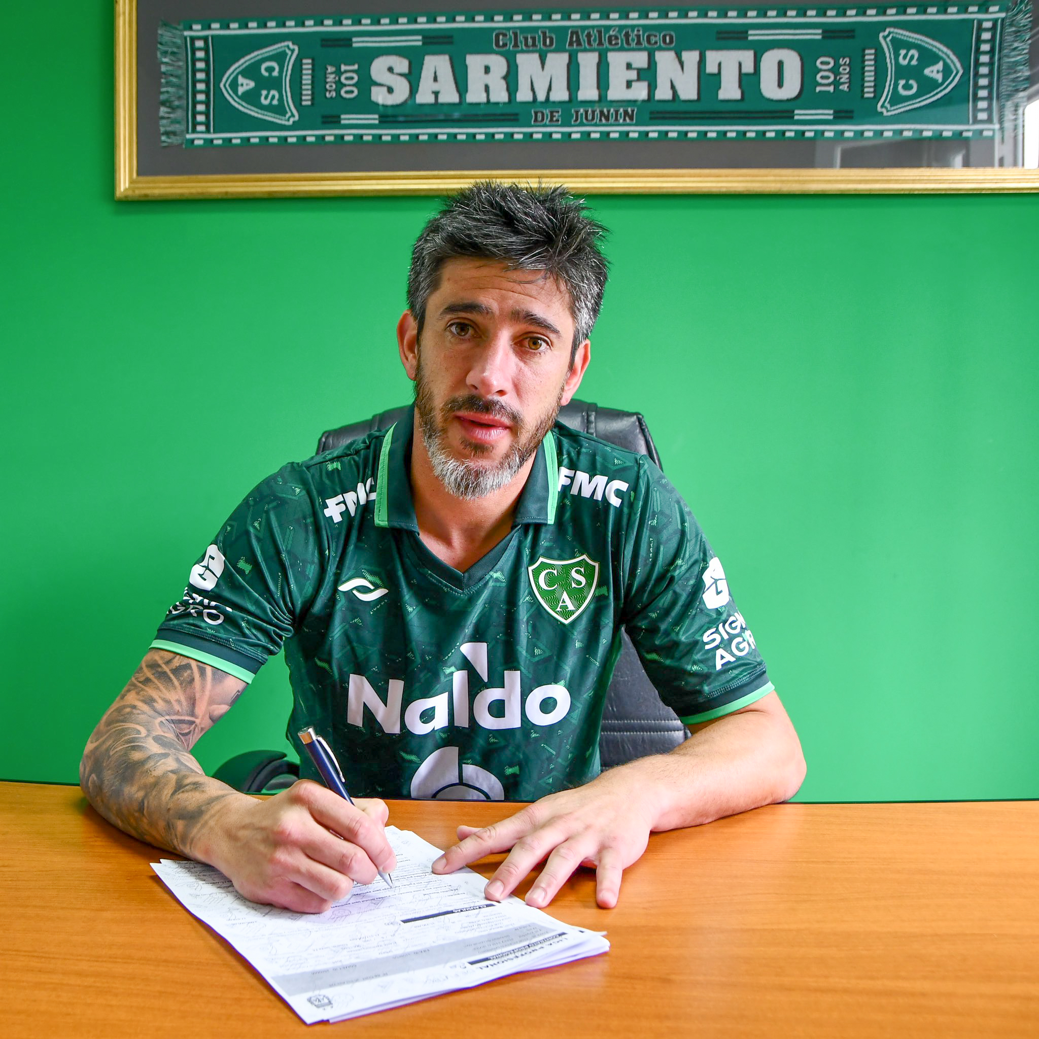 Pablo Pérez firmó con Sarmiento de Junín hasta diciembre de 2024