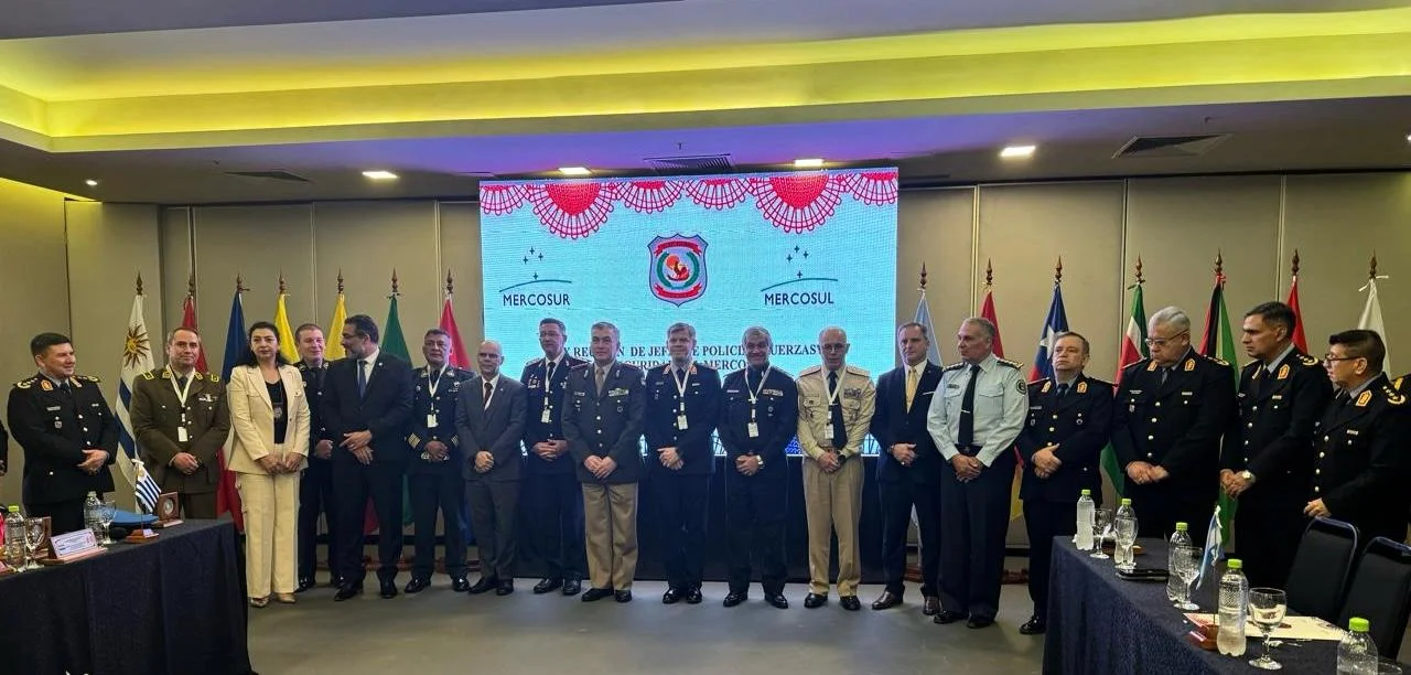 El titular de la PFA participó de la "XXX Reunión de Jefes de Policía y ...