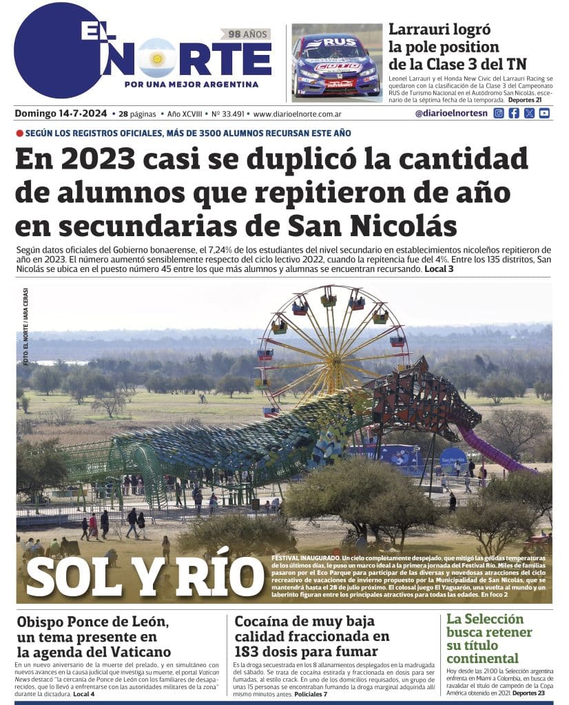 Diario EL NORTE - edición digital domingo 14 de julio 2024 | Diario El ...