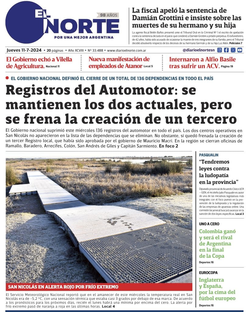 Diario EL NORTE - edición digital jueves 11 de julio 2024 | Diario El ...