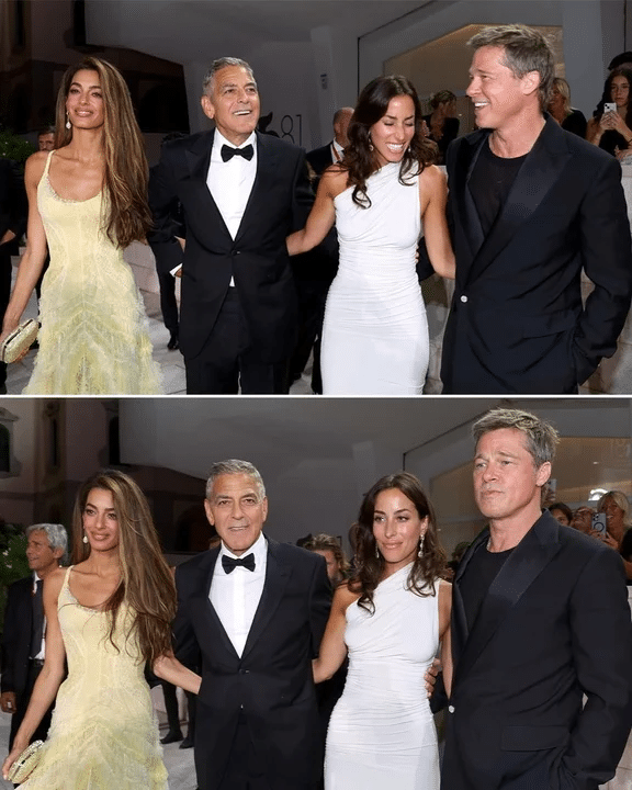 Las románticas fotos de Brad Pitt y su novia en el Festival de Venecia ...